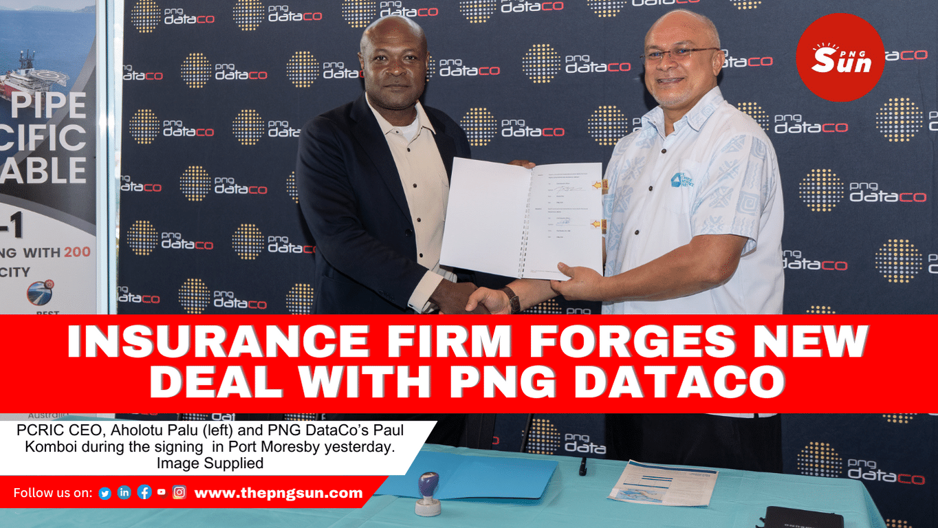 INSURANCE COVER FOR PNG DATACO AGAINST EARTHQUAKE