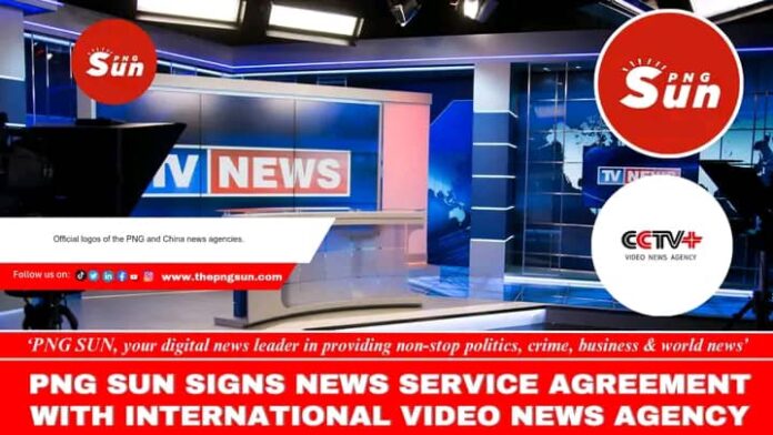 PNG SUN SIGNS NEWS SERVICE AGREEMENT WITH INTERNATIONAL VIDEO NEWS AGENCY