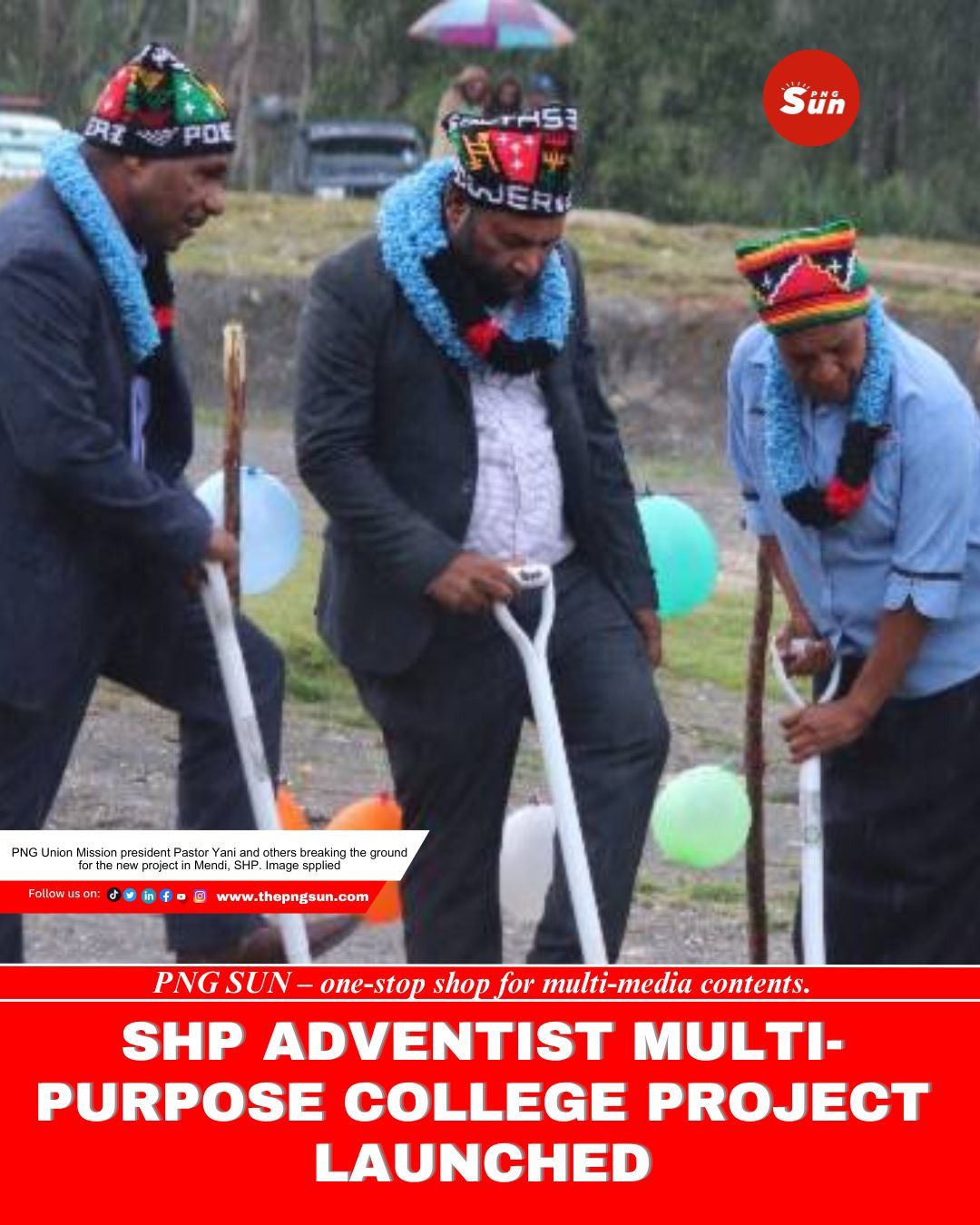 SHP ADVENTIST MULTI-PURPOSE COLLEGE PROJECT LAUNCHED