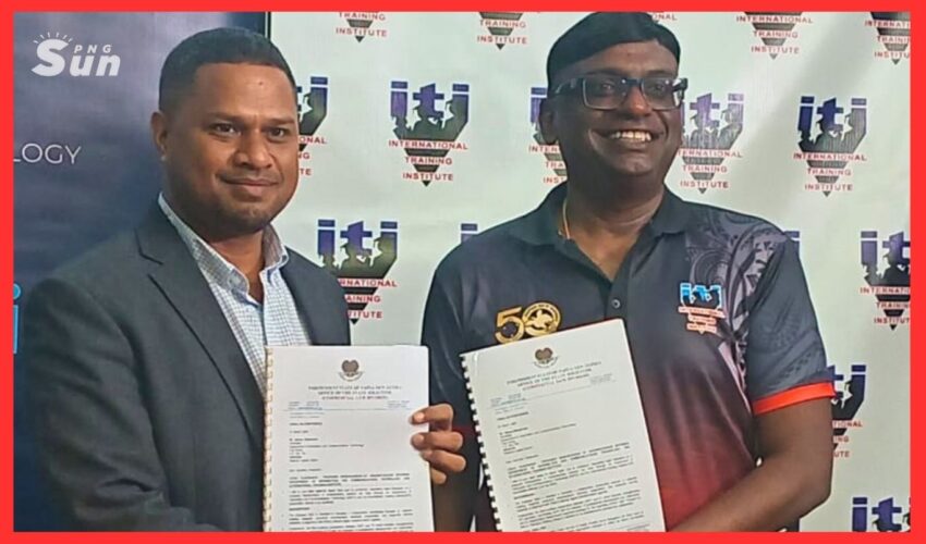 DICT and ITI sign MOU to drive PNG’s digital transformation